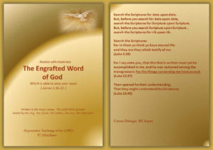 Publication – Engrafted Word of God